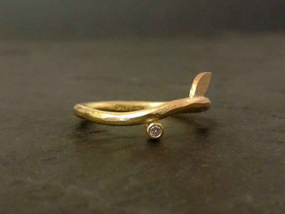 Guldringe - smukke håndlavede ringe i 18 karat guld